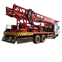 1800Kg 600m Diesel Engine Driven New Water Well Drilling Rig Borehole ...